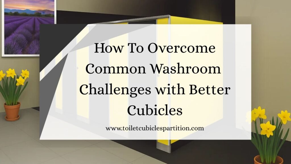 How to Overcome Common Washroom Challenges with Better Cubicles